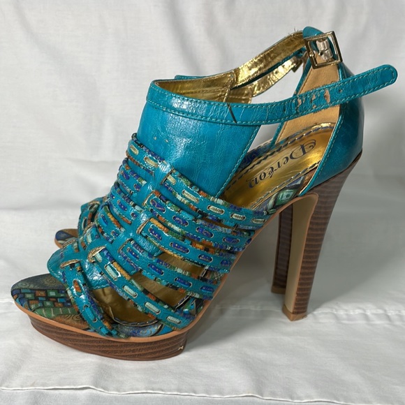 Dereon | Shoes | Vintage House Of Dereon High Heeled Shoes | Poshmark